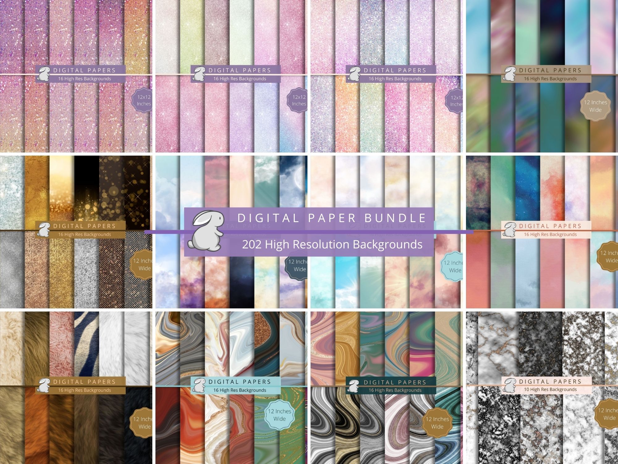 Luxury Digital Paper Bundle